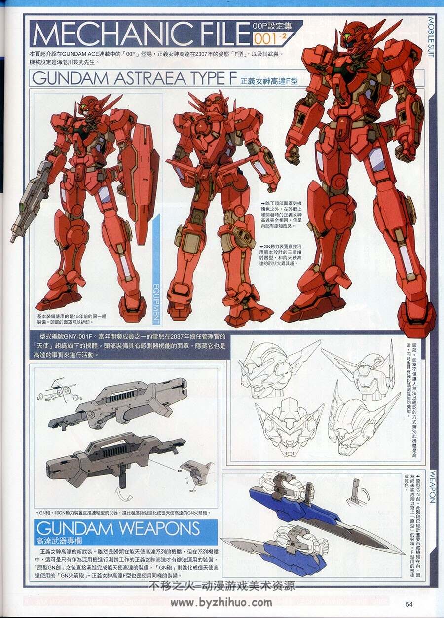 机动战士高达00P 港版设定资料全集 - 不移之火资源网