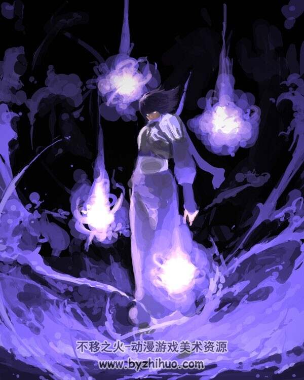 韩国人气插画师 hyulla作品分享 343P - 不移之火资源网