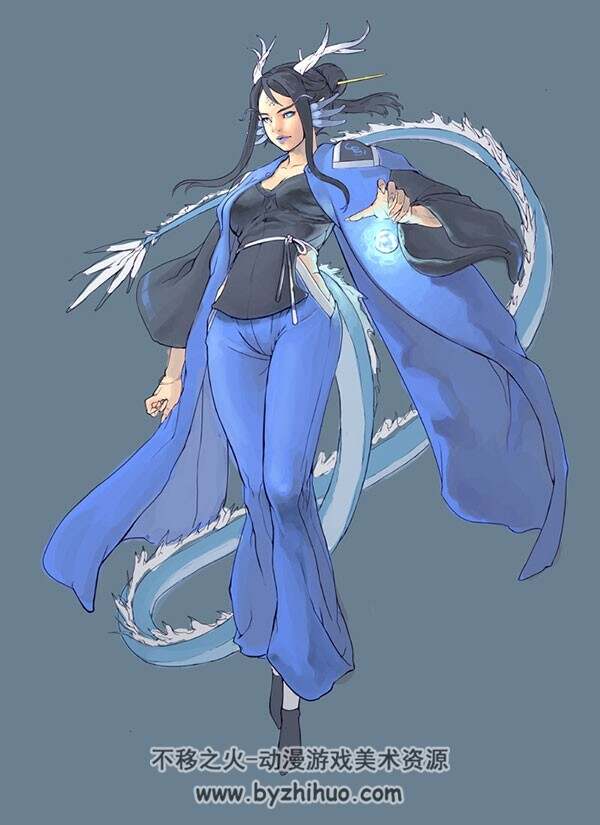 韩国人气插画师 hyulla作品分享 343P - 不移之火资源网