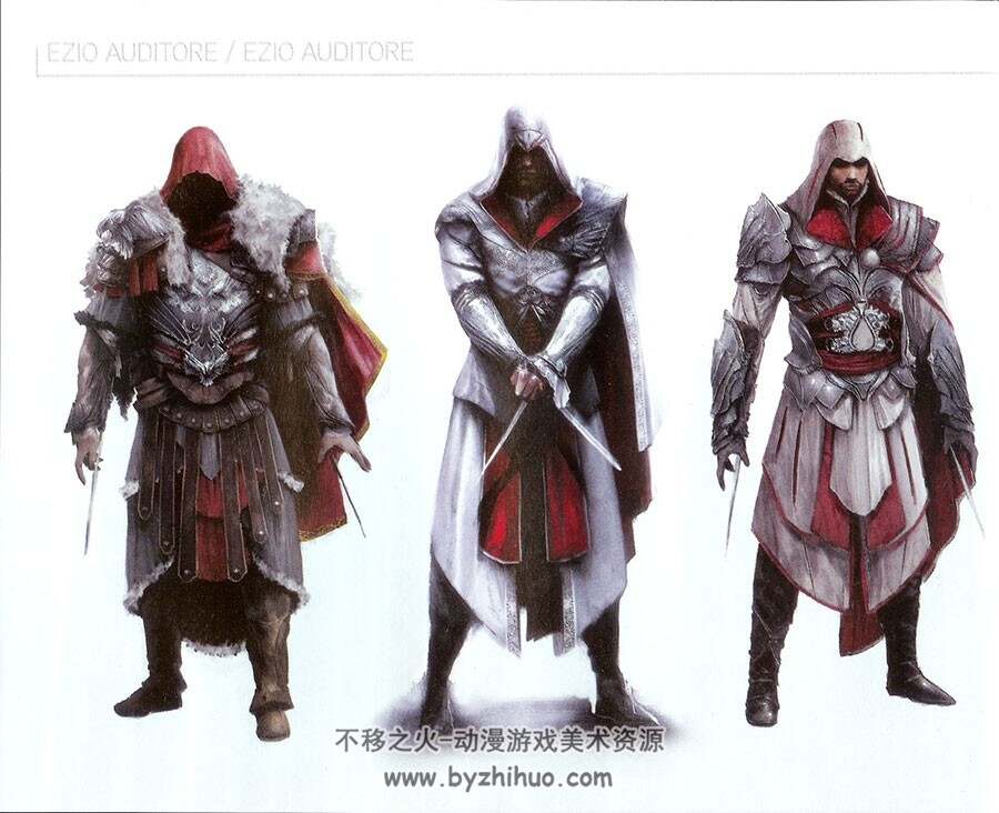 刺客信条：兄弟会 Assassins Creed 限量珍藏画集 - 不移之火资源网