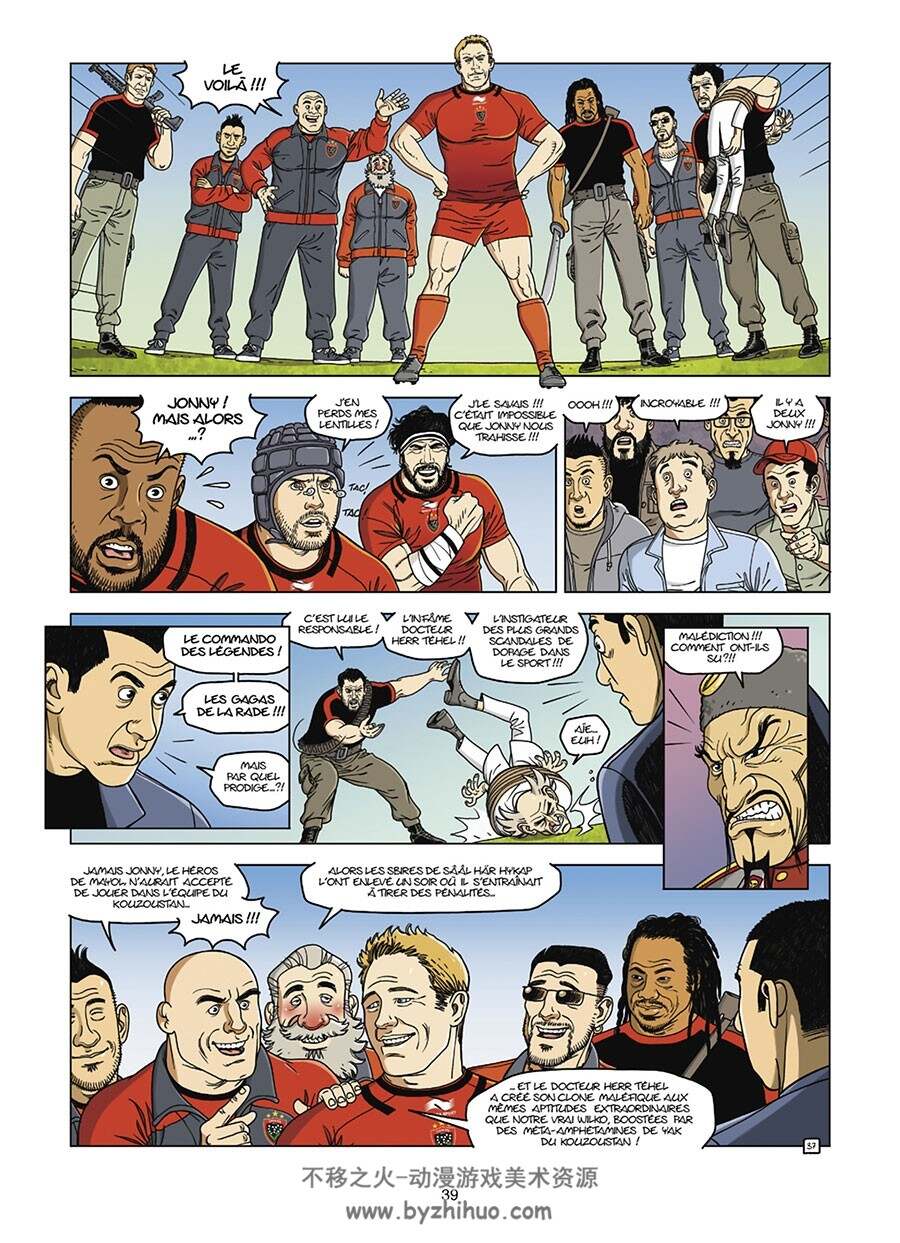 RCT - La BD Officielle 1-3册 Benjamin Ferré - Mourad Boudjellal - Phil ...