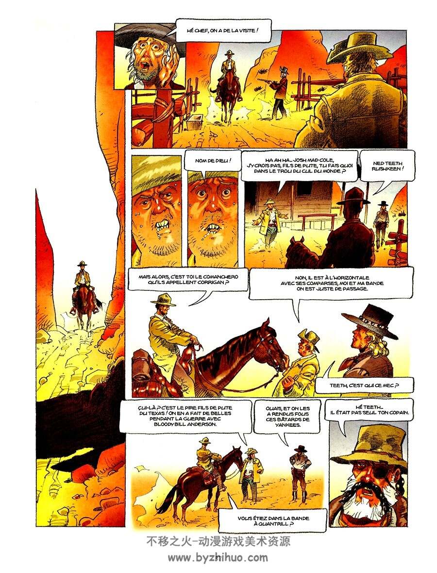 Mimbrenos 全一册 Stefano Casini - Michel Jans 西部牛仔题材漫画 - 不移之火资源网