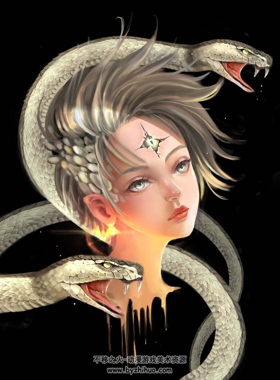 韩国概念艺术家Ji hyun Ro人物原画概念设定图集参考 33P - 不移之火资源网