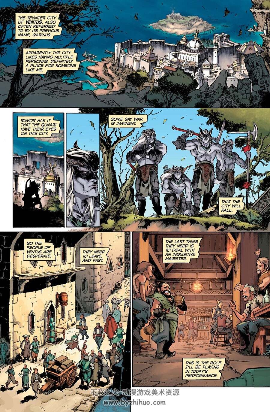 Dragon Age Wraiths Of Tevinter Nunzio DeFilippis 漫画下载 - 不移之火资源网