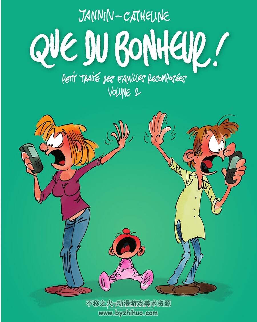 Que Du Bonheur! 第2册 Catheline Frédéric Jannin 漫画下载 - 不移之火资源网