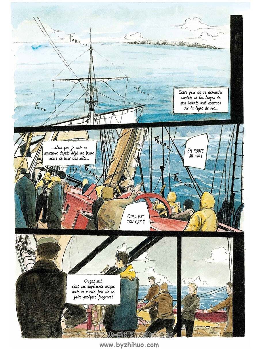Une Vie De Gabier à Bord De L'Hermione Guillaume Tauran 漫画下载 - 不移之火资源网