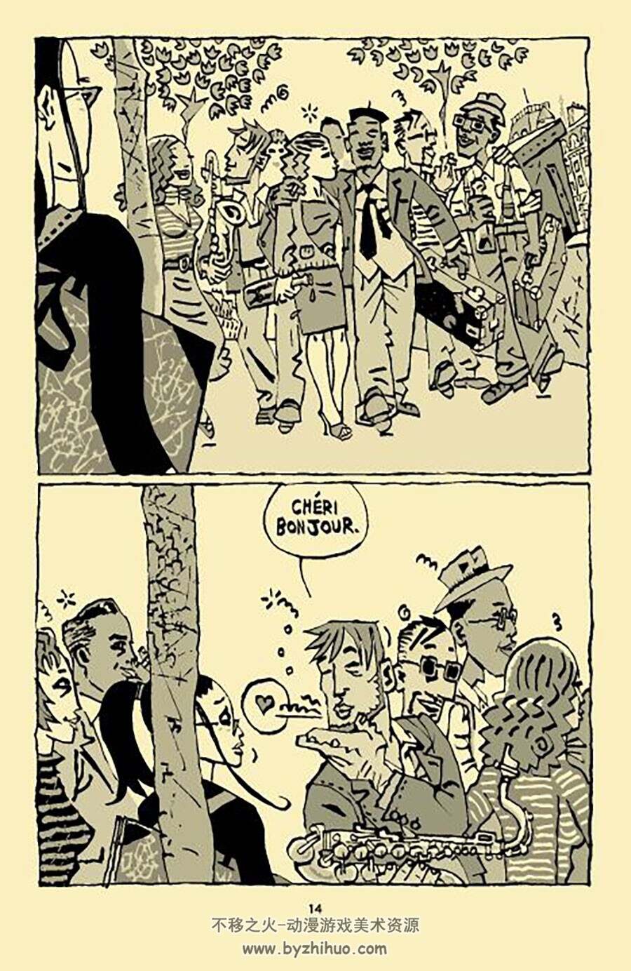 Paris Andi Watson 漫画下载 - 不移之火资源网