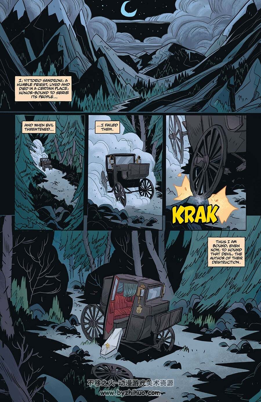 Leonide the Vampyr: A Christmas for Crows Michael Mignola 漫画下载 - 不移之火资源网