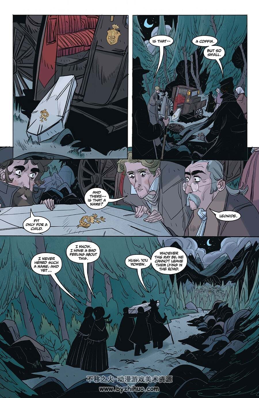 Leonide the Vampyr: A Christmas for Crows Michael Mignola 漫画下载 - 不移之火资源网