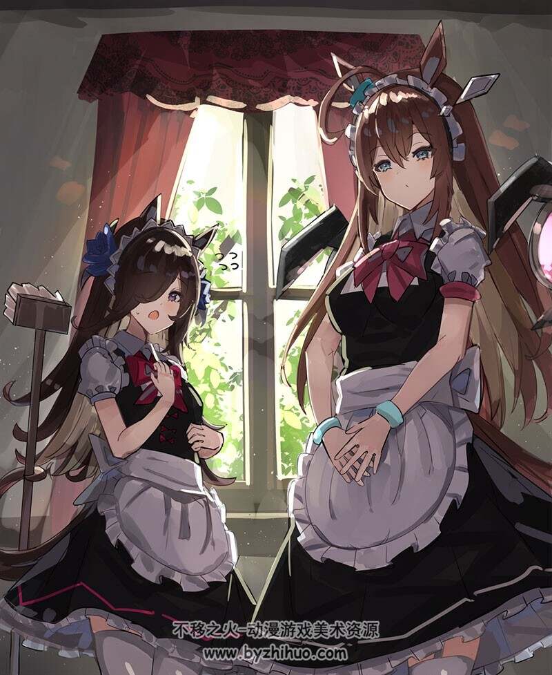 PIXIV画师 おるふぃー 动漫同人插画壁纸图包 百度网盘下载 72P - 不移之火资源网