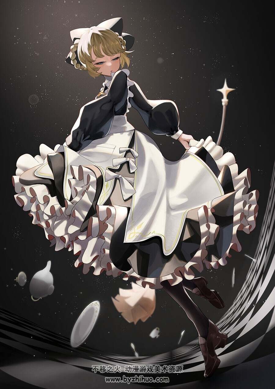 PIXIV画师 SAN 插画同人壁纸图包 百度网盘下载 143P - 不移之火资源网