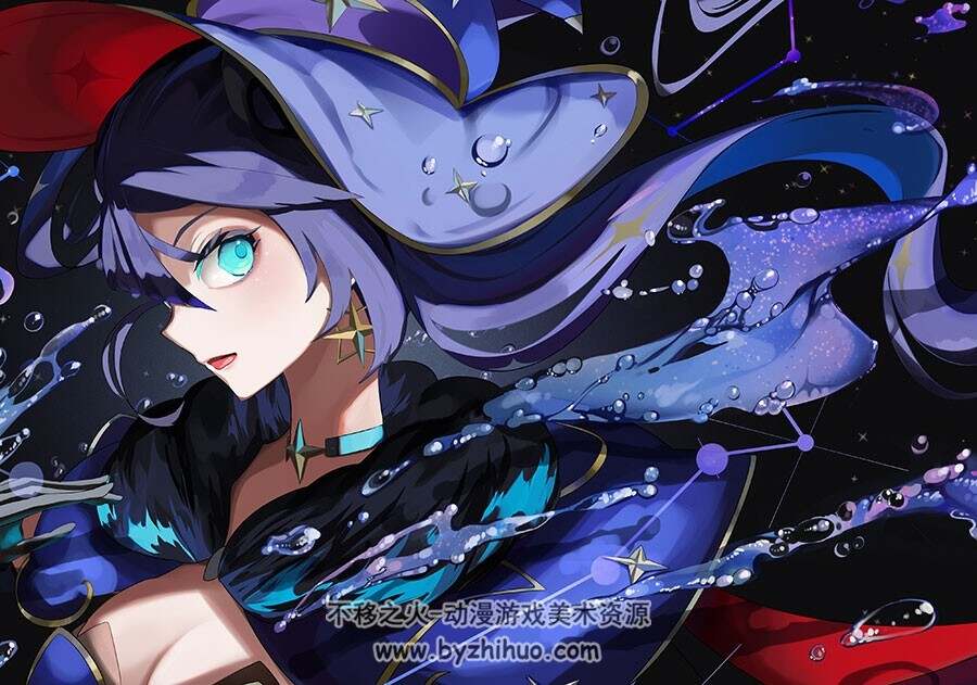 PIXIV画师 SAN 插画同人壁纸图包 百度网盘下载 143P - 不移之火资源网