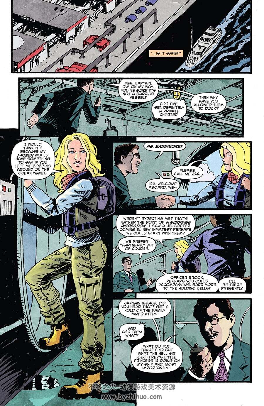 Dead Seas 第1册 Cavan Scott 漫画下载 - 不移之火资源网