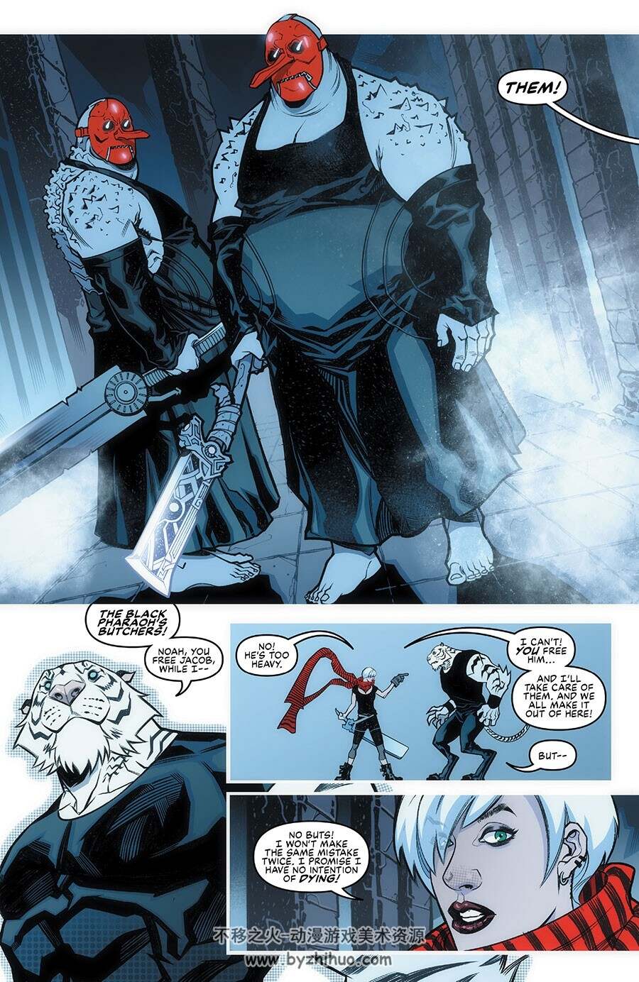 3Keys 第3册 David Messina 漫画下载 - 不移之火资源网