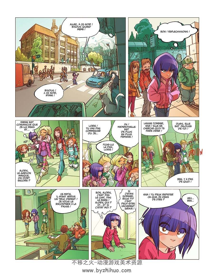 Sybil La Fée Cartable Intégrale 第1册 Rodrigue 漫画下载 - 不移之火资源网