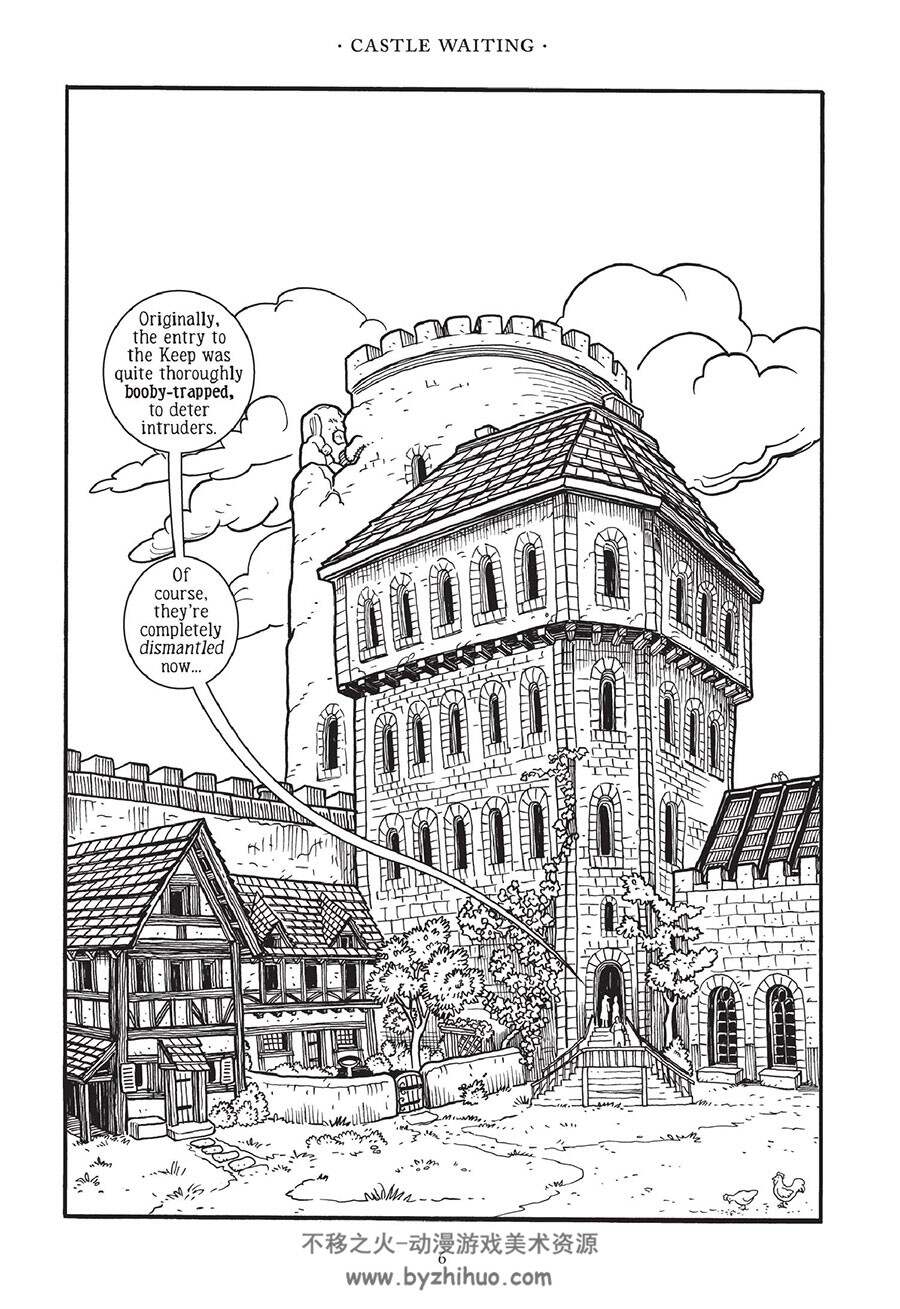 Castle Waiting 第2册 Linda Medley 漫画下载 - 不移之火资源网