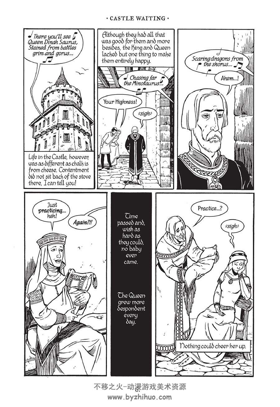 Castle Waiting 第1册 Linda Medley 漫画下载 - 不移之火资源网