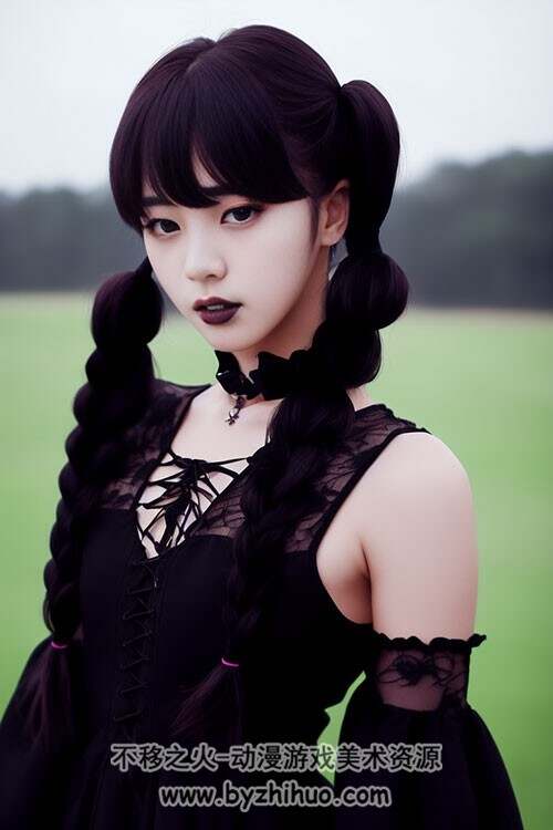 PIXIV DeepFlow AI合成角色作品图集 百度网盘下载 251P 191MB - 不移之火资源网