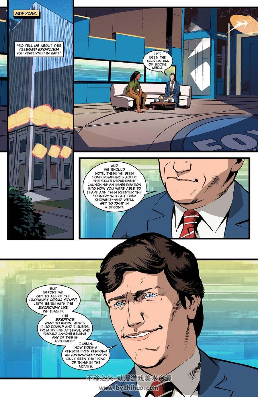 Crucified Exorcisms 第1册 Sheldon Allen 漫画下载 - 不移之火资源网