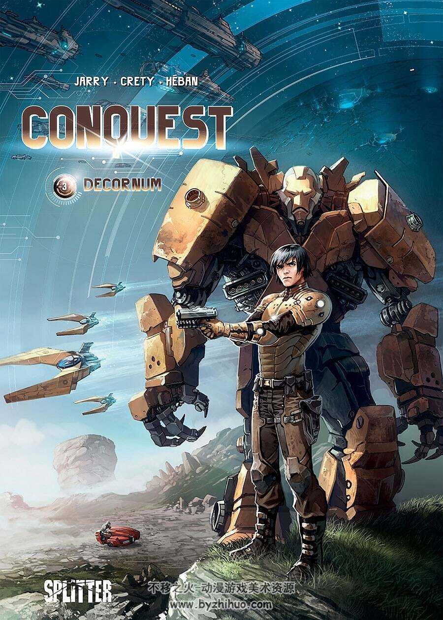 Conquest 第3册 Nicolas Jarry 漫画下载 - 不移之火资源网