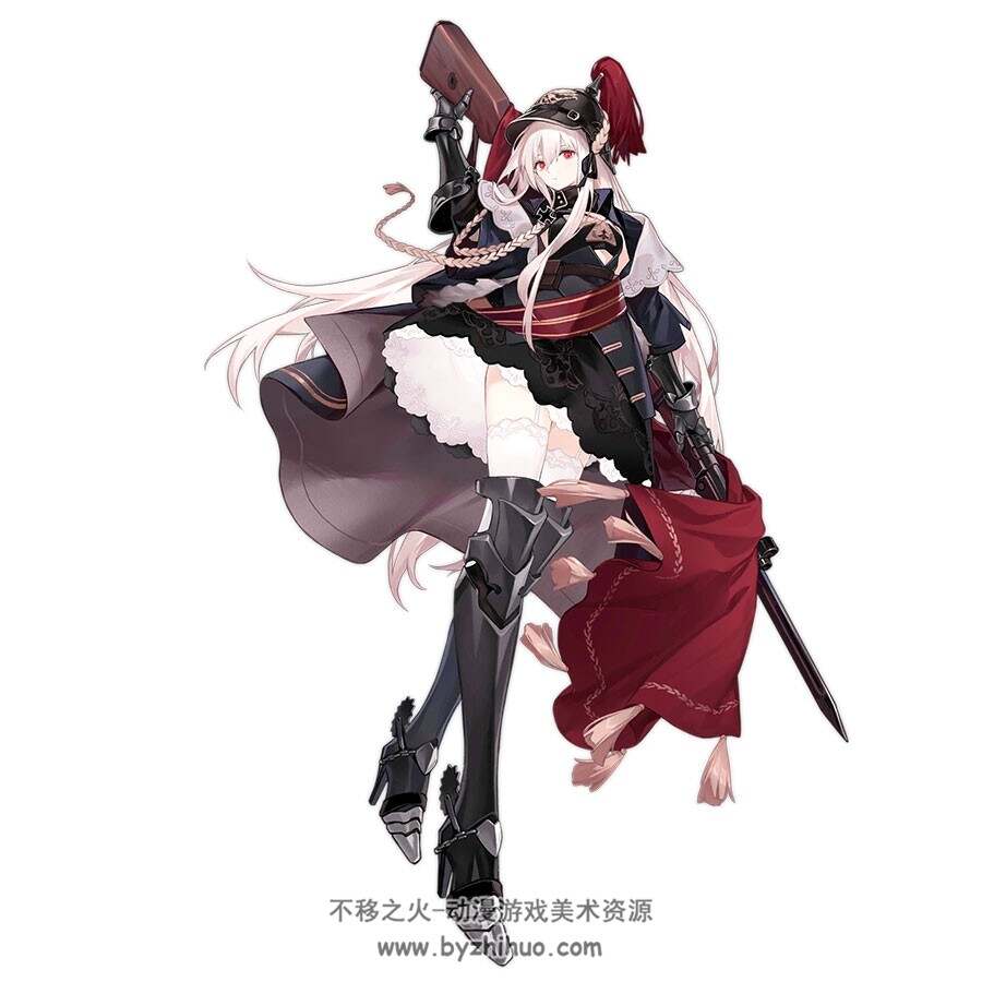 Girls' Frontline T-dolls Tachie HD 少女前线角色立绘 百度网盘下载 222P 284MB - 不移之火资源网