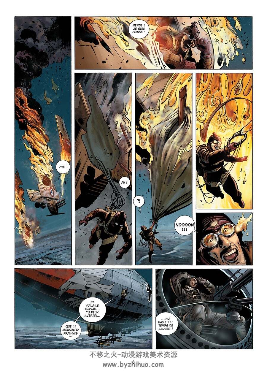 Wunderwaffen presents: Zeppelin's War 第1册 Richard D. Nolane 漫画下载 - 不移之火资源网