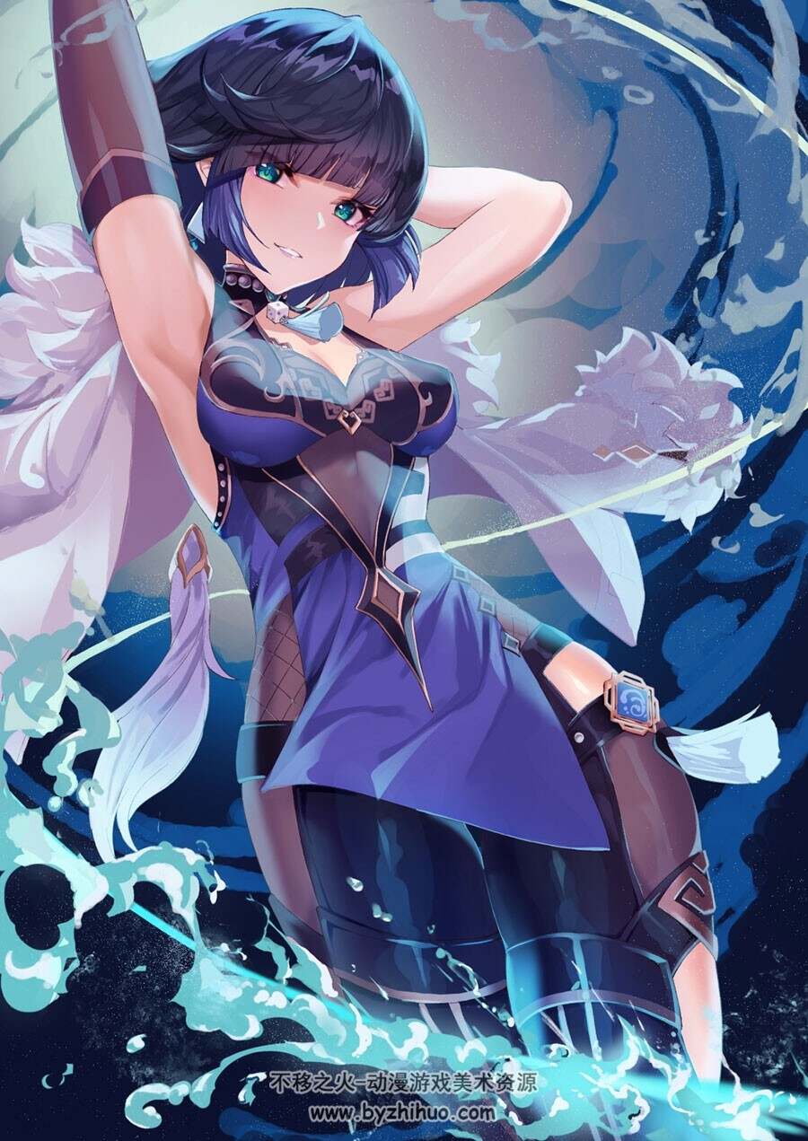 Pixiv 画师アマノ羽衣 动漫角色插画图片 百度网盘下载 146P 220MB - 不移之火资源网