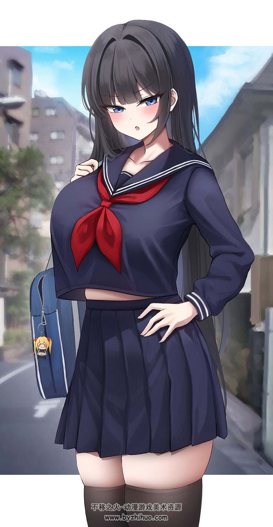 PIXIV画师 BIYA 二次元插画壁纸图包 百度网盘 夸克网盘下载 73P 304 MB - 不移之火资源网