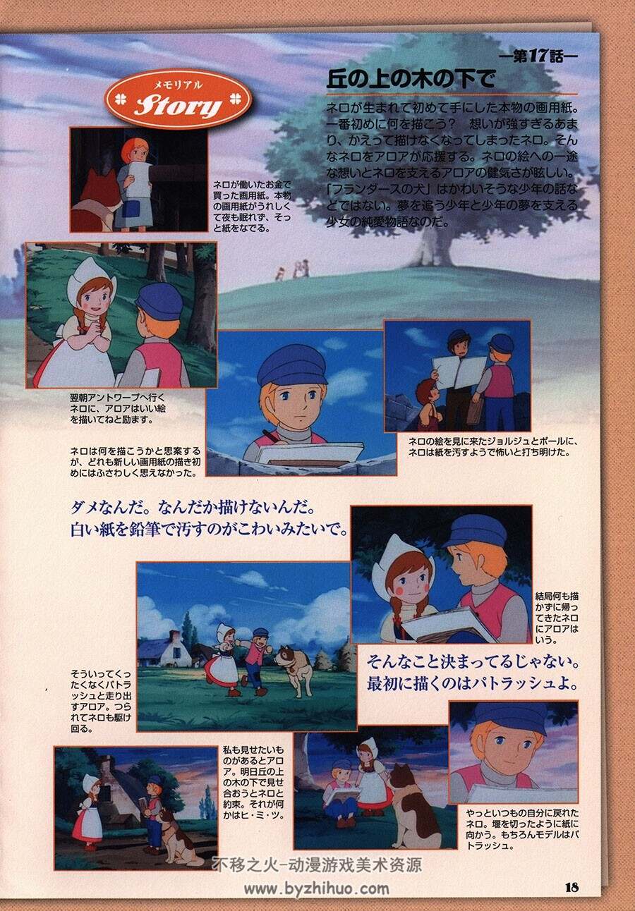 世界名作剧场 World Masterpiece Theater纪念画集 2册 百度网盘下载 - 不移之火资源网